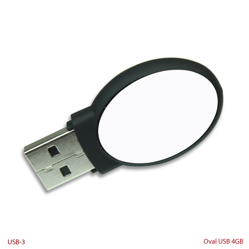 USB Flash Drives, Oval shape USB, Logo Flash Drives, USB Printing