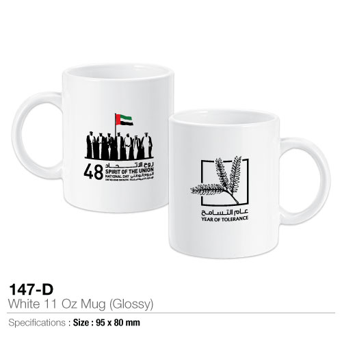 UAE National Day Mugs, Logo Mugs, Printed Mugs, Promotional Mugs